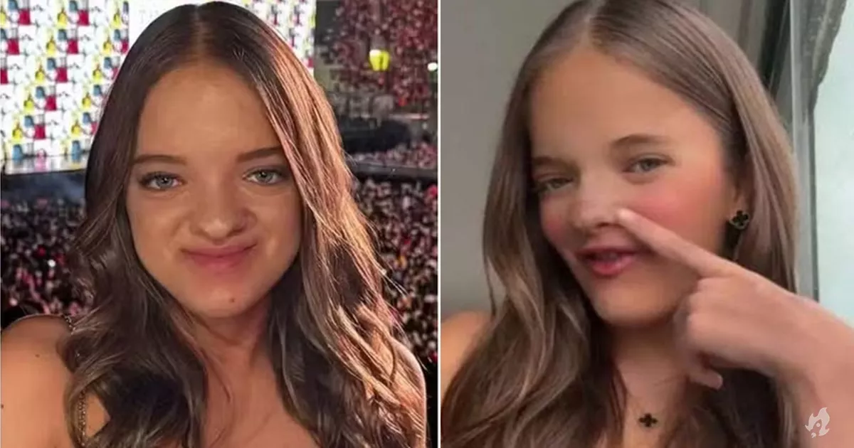 » Filha de Roberto Justus aparece em vídeo e mostra o resultado final ...